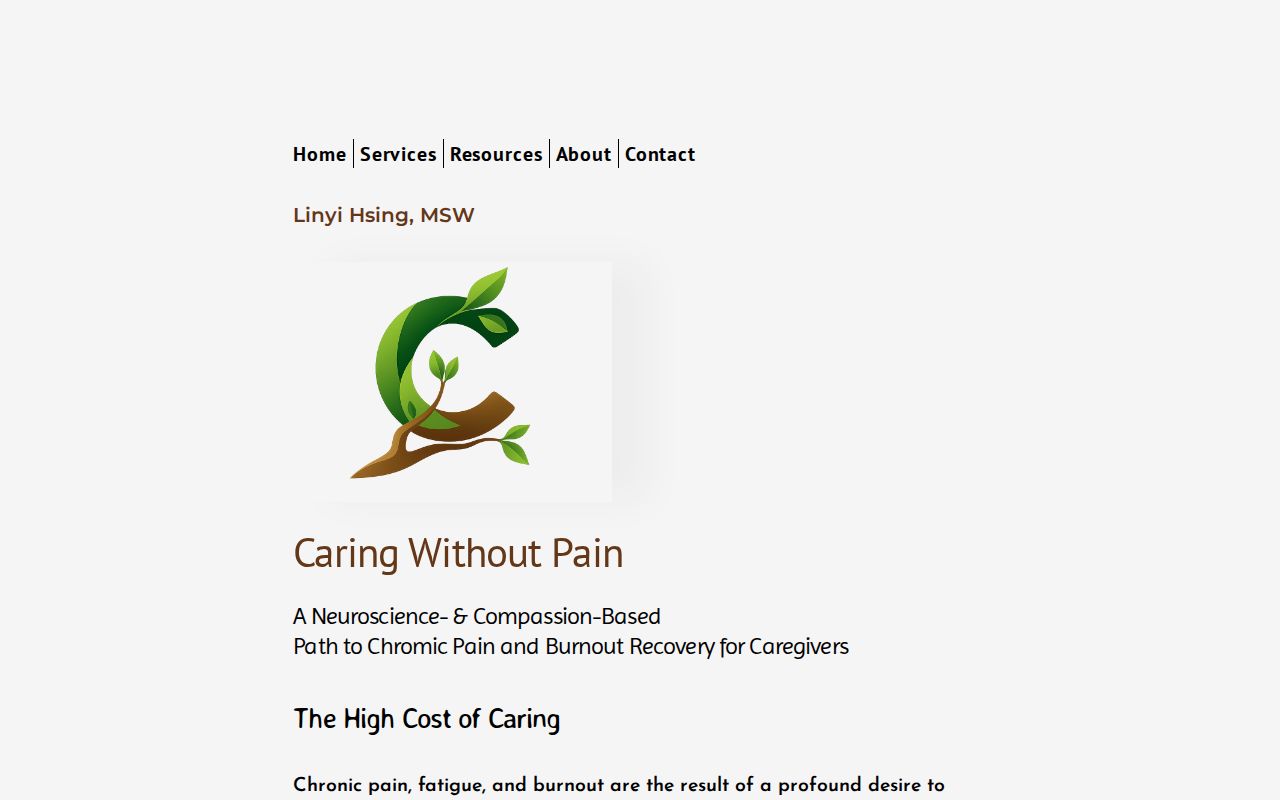 Caring Without Pain